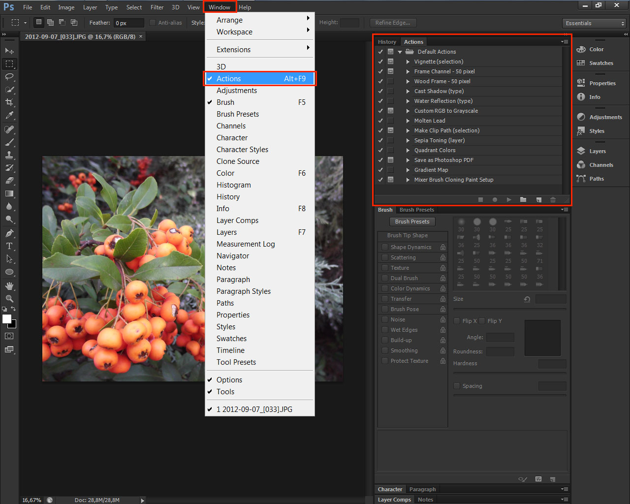 Képek csoportos átméretezése action használatával - BonFire blogja